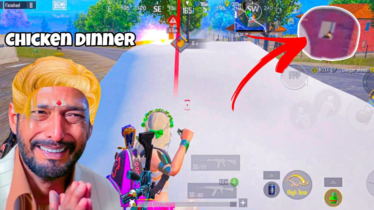 😨Can I Do Chicken Dinner In This Extreme Situation ? - YouTube