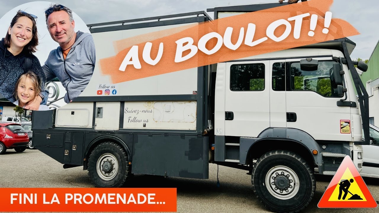 #71 AU BOULOT!! REPRISE DES TRAVAUX BIENTÔT LE GRAND DÉPART... ET ON A ...