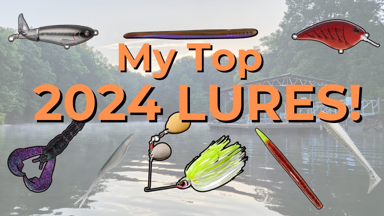 My Top 8 Bass Fishing Lures of 2024! - YouTube