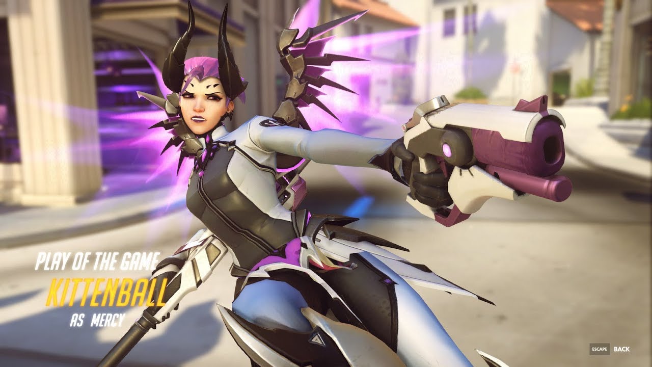 Mercy Play of the Match - YouTube