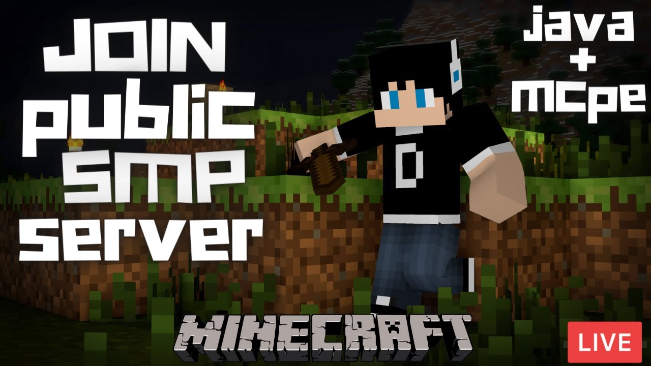MINECRAFT LIVE | JOIN SMP TAKE IRON ARMOR AND TOOLS JAVA / POCKET ...