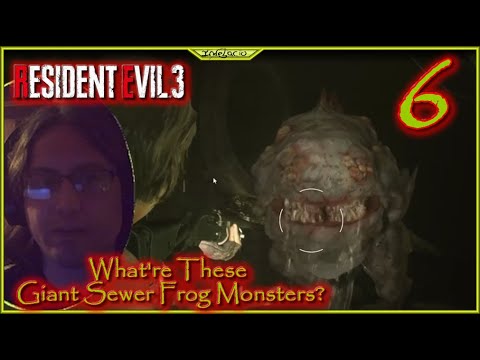 What're These Giant Sewer Frog Monsters? Lets Play Resident Evil 3 ...