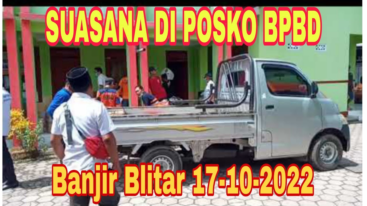 SUASANA DI POSKO BPBD || Kantor Kelurahan Sutojayan, 19-10-2022 - YouTube
