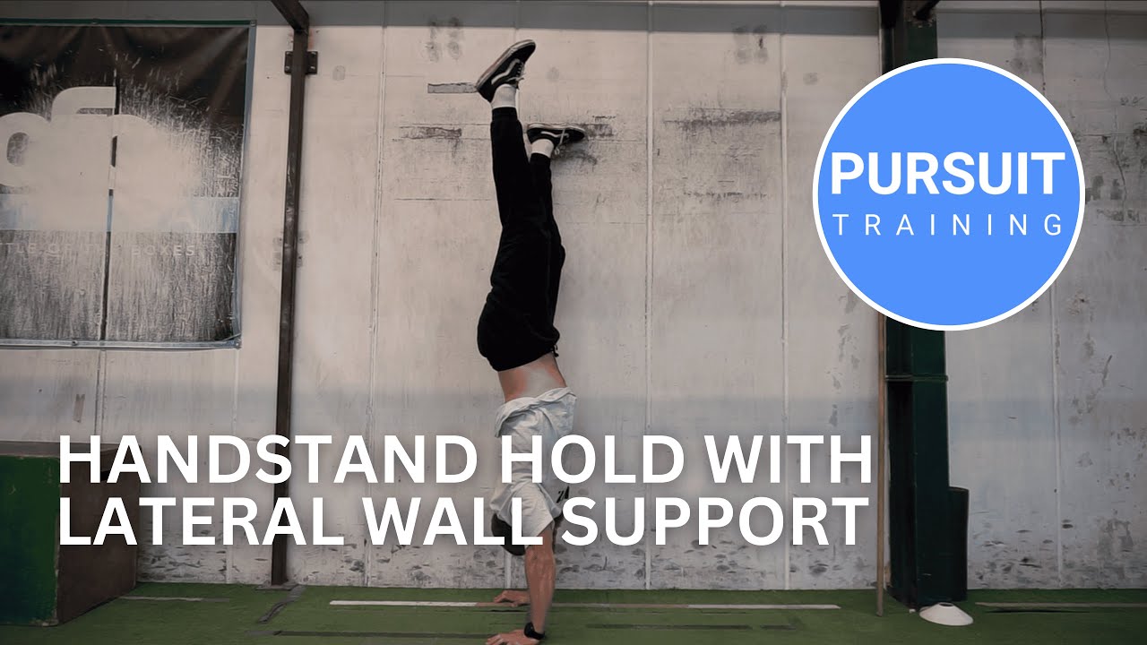 Handstand Hold With Lateral Wall Support - YouTube