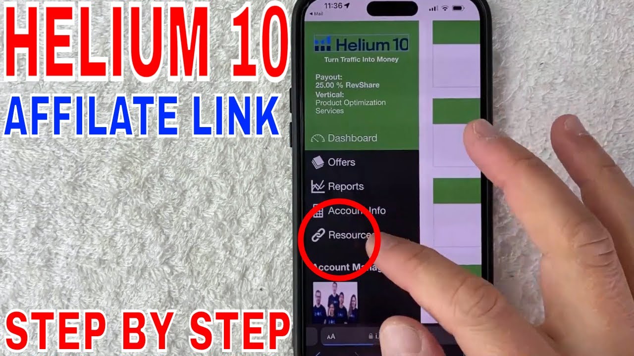 How To Find Helium 10 Affiliate Link 🔴 - YouTube