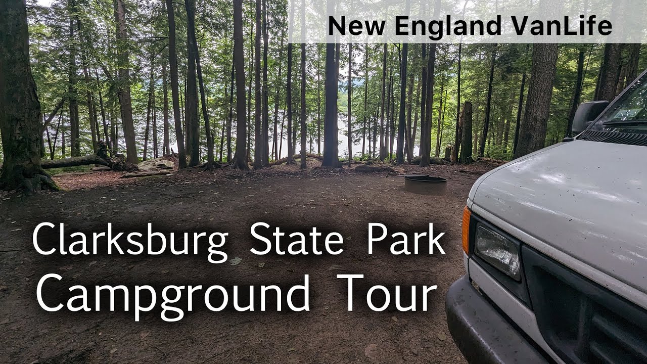A Gem In Mass - Clarksburg State Park Full Campground Tour - New ...