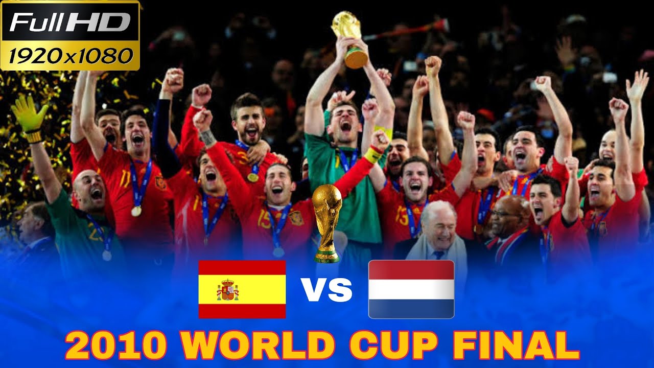 Spain vs Netherlands || 2010 World Cup Final - YouTube