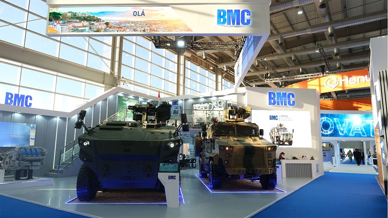 BMC exhibits its armored vehicles in Saudi ArabiaBmc 1 - YouTube