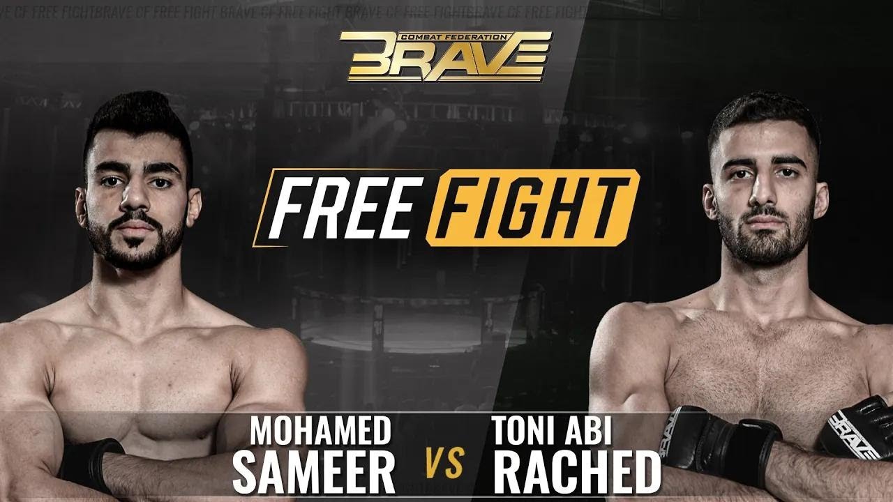 FREE MMA Fight | Mohamed Sameer vs Toni Abi Rached | BRAVE CF 44 - YouTube