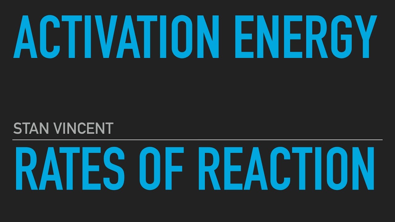 Activation Energy | Arrhenius Equation | Determination of Ea | Problem ...