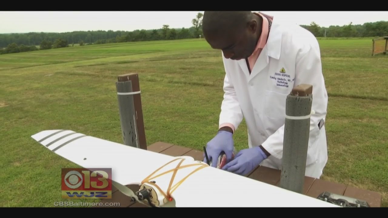 Drones Being Tested To Carry Blood To Emergencies - YouTube
