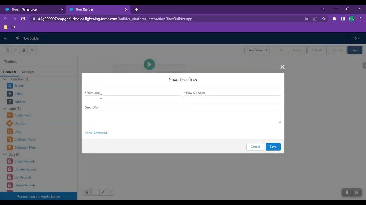 Display Text in Screen Flow #inSalesforce - YouTube