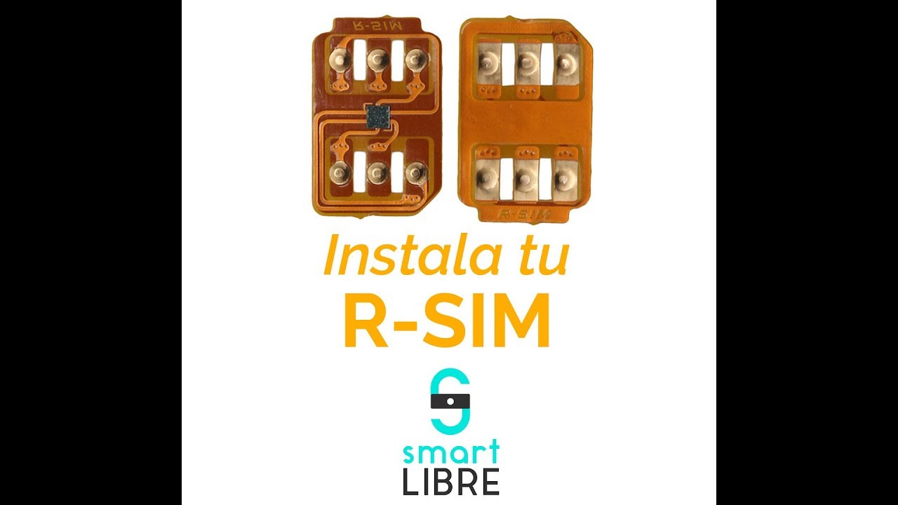 Aprende como instalar una R-SIM 12, SmartSIM, Du-SIM, GPP - YouTube