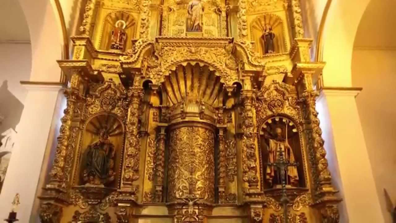 ALTAR DE ORO - IGLESIA SAN JOSE - PANAMA - YouTube