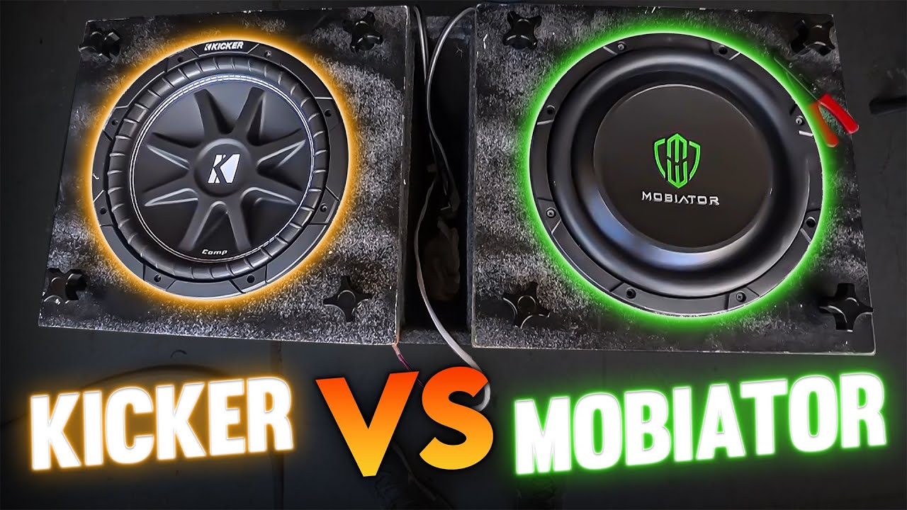 Mobiator DS-12 vs Kicker Comp C12 | Best Budget 12" Subwoofer Showdown ...