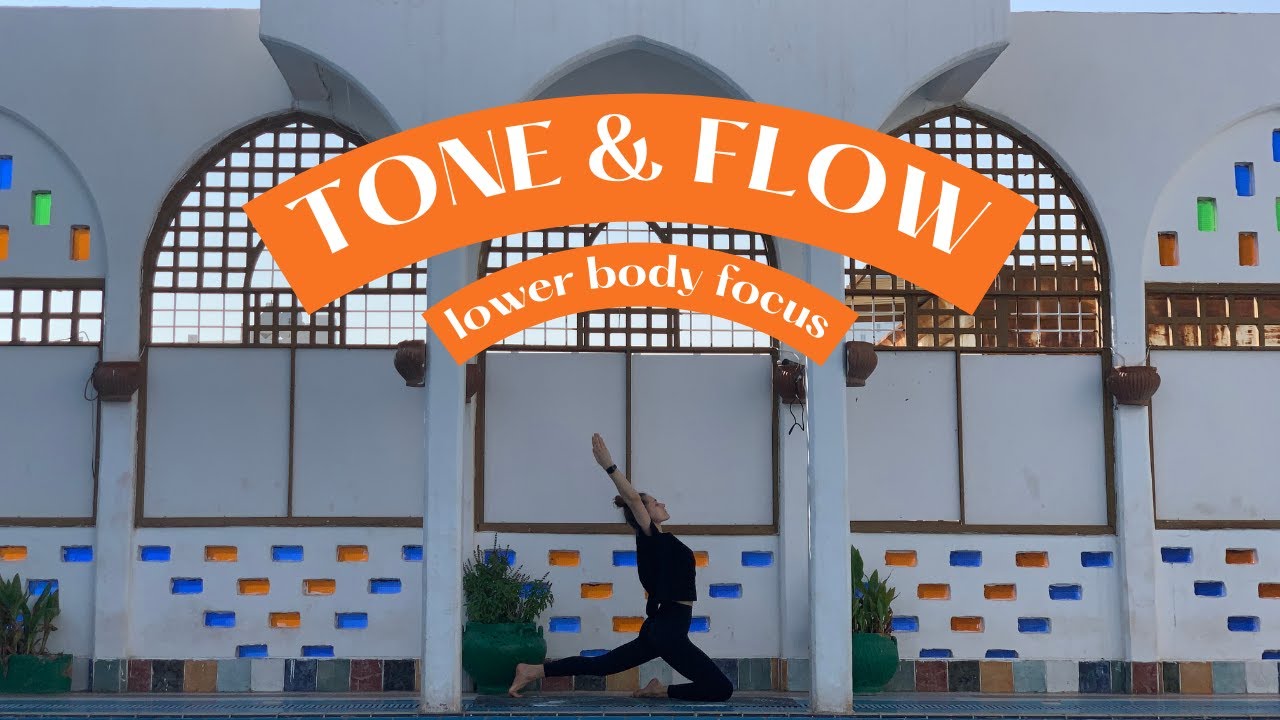 Yoga with Nikola: Tone & Flow | lower body focus - YouTube