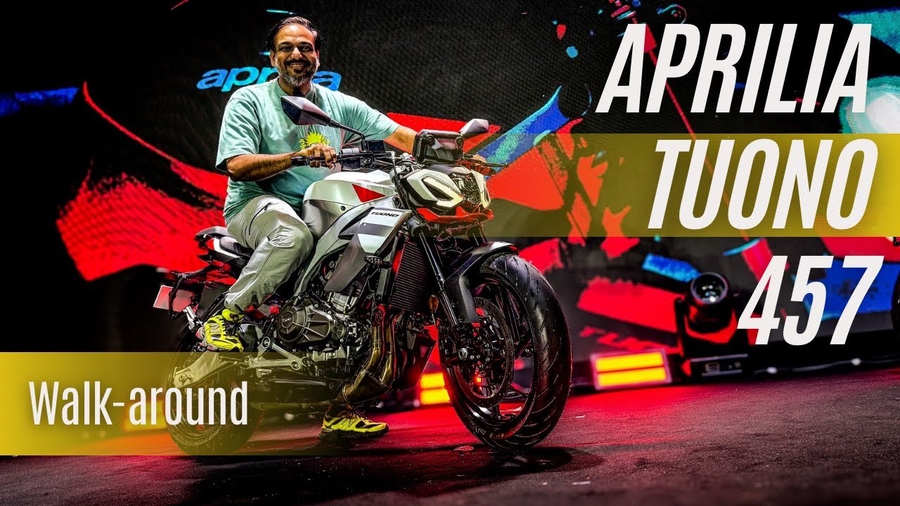 Aprilia Tuono 457 Walkaround – The Baby Tuono Looks Better In The Flesh ...