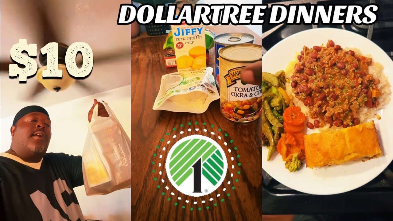Dollar Tree Dinner Challenge: Making a Delicious Meal for Under $10 ...