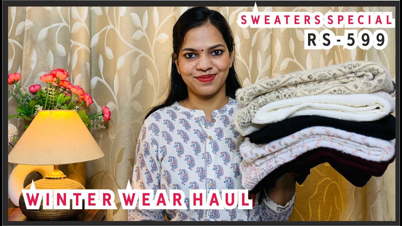 Amazon winter wear collection || Sweater collection || - YouTube