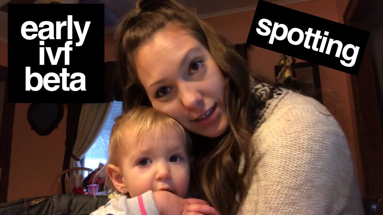 Early IVF Beta | Spotting during TWW | Blood Draw - YouTube