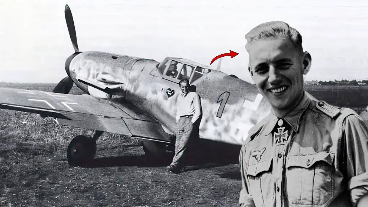 How One German Pilot Escaped Four Spitfires by Cutting His Engine - YouTube