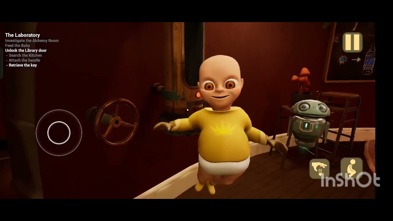 I am doing speedrun in baby in yellow - YouTube