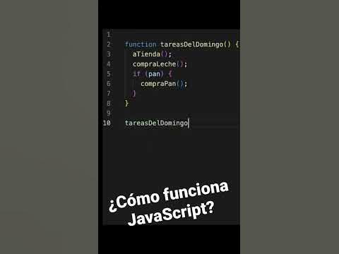 ¿Cómo funciona JavaScript? - YouTube