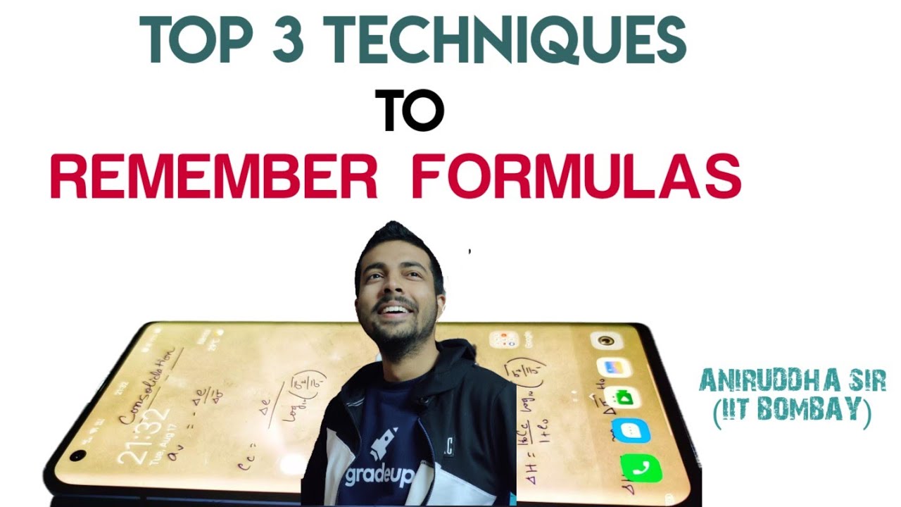 How To Memorize Formulas How To Remember Formulas Aniruddha Sir IITB gate2023 revision how-to-memorize-formulas-how-to-remember-formulas-aniruddha-sir-iitb-gate2023-revision