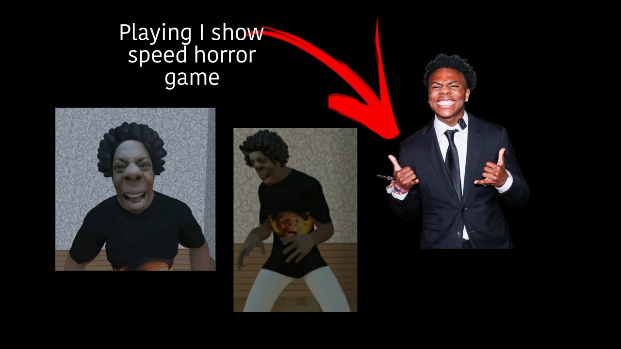 Playing I show speed horror game #funny #ishowspeed #horrorgaming - YouTube