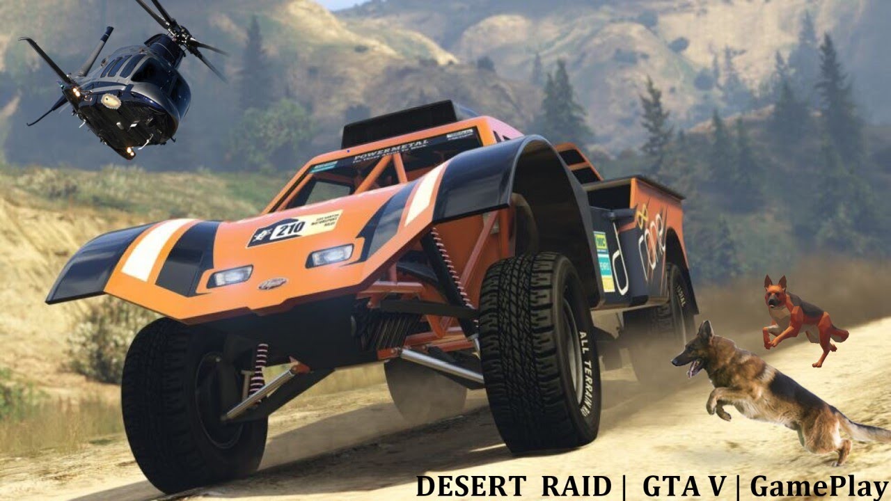 DESERT RAID | GTA V | Gameplay - YouTube