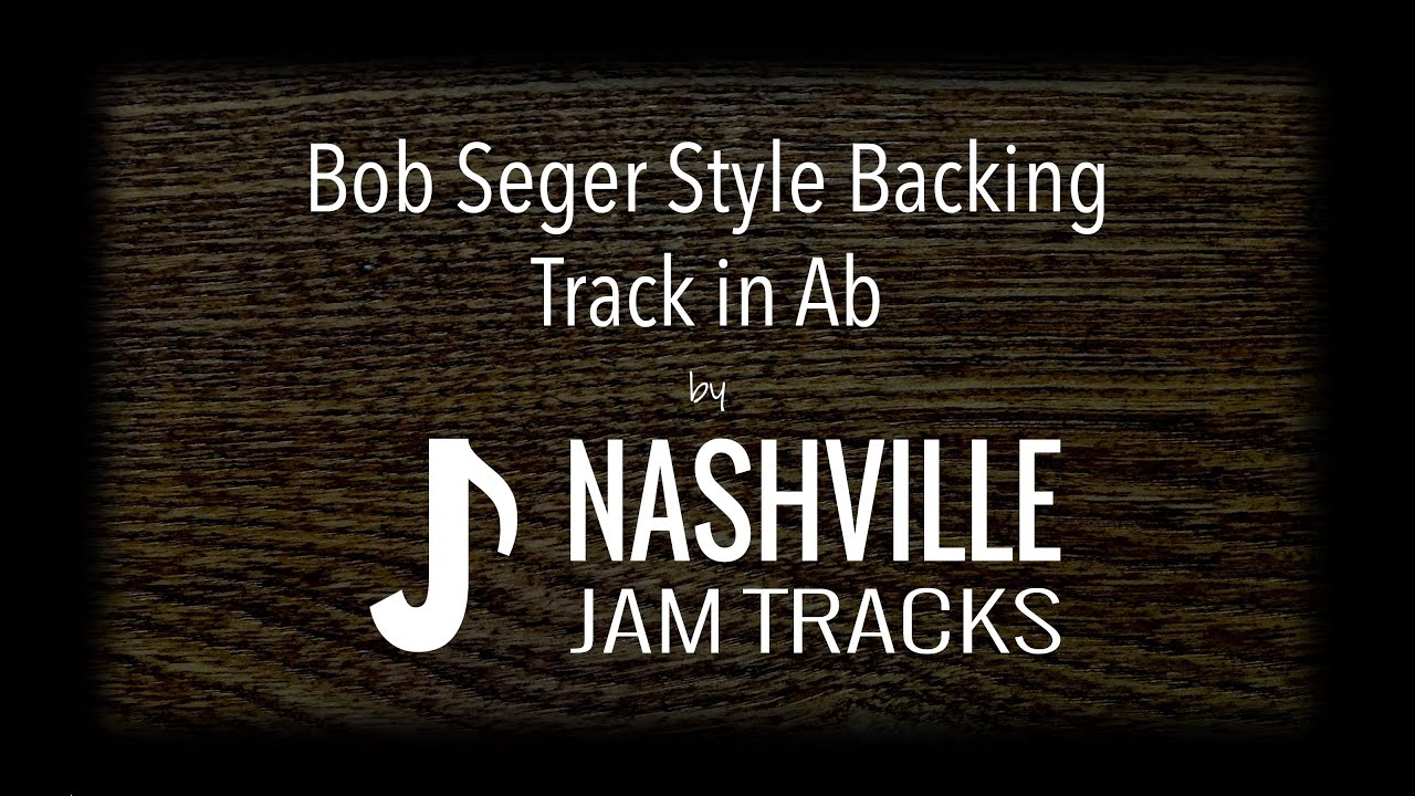 Bruce Springsteen Bob Seger Style Acoustic Driven Backing Track in Ab ...