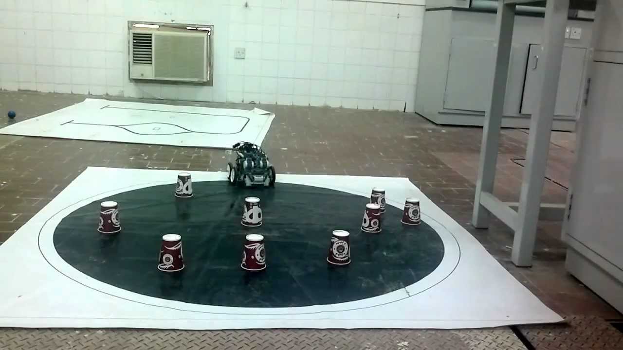 nxt smart sumo bot one ultrasonec sensor - YouTube