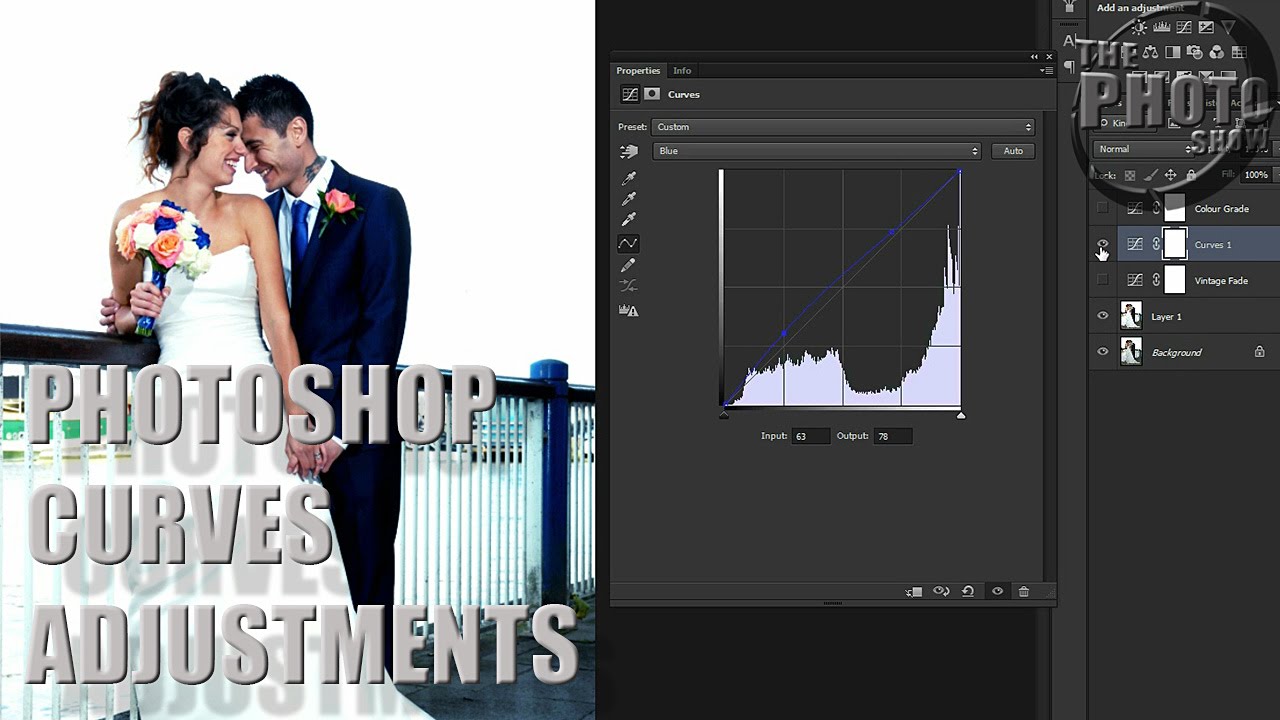 Photoshop: Curves Adjustments - YouTube
