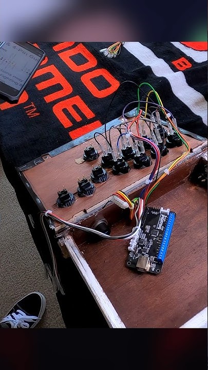 Build your own controller #hitbox #fightinggames #diy - YouTube