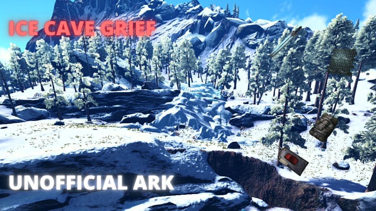 Ark Unofficial Ice Cave Grief - YouTube