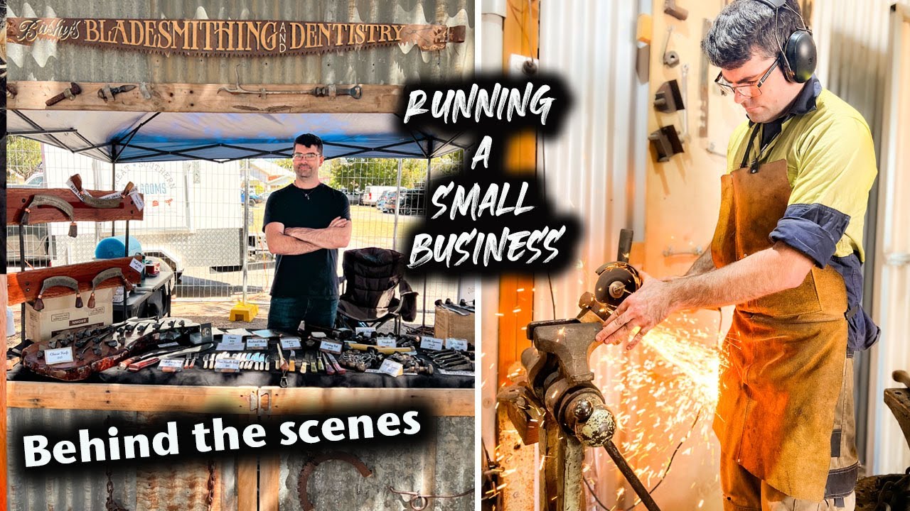 What it's really like running our own Blacksmithing business. CHILLI ...
