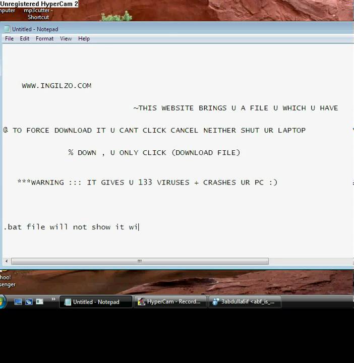 Website To Destroy Your Computer - YouTube