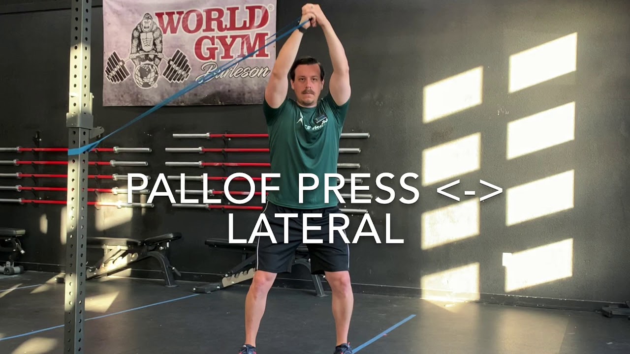 Pallof Press to Lateral | ACE Physio & Performance, PLLC - YouTube