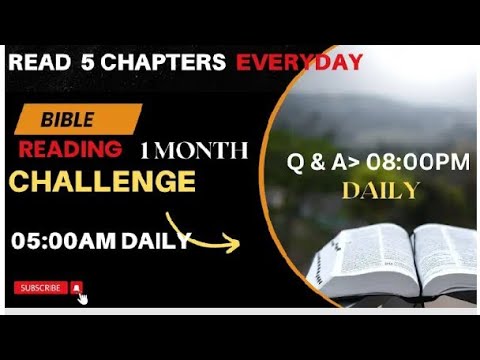 Moments of worship is live! Day #4. November Bible read aloud Challenge ...