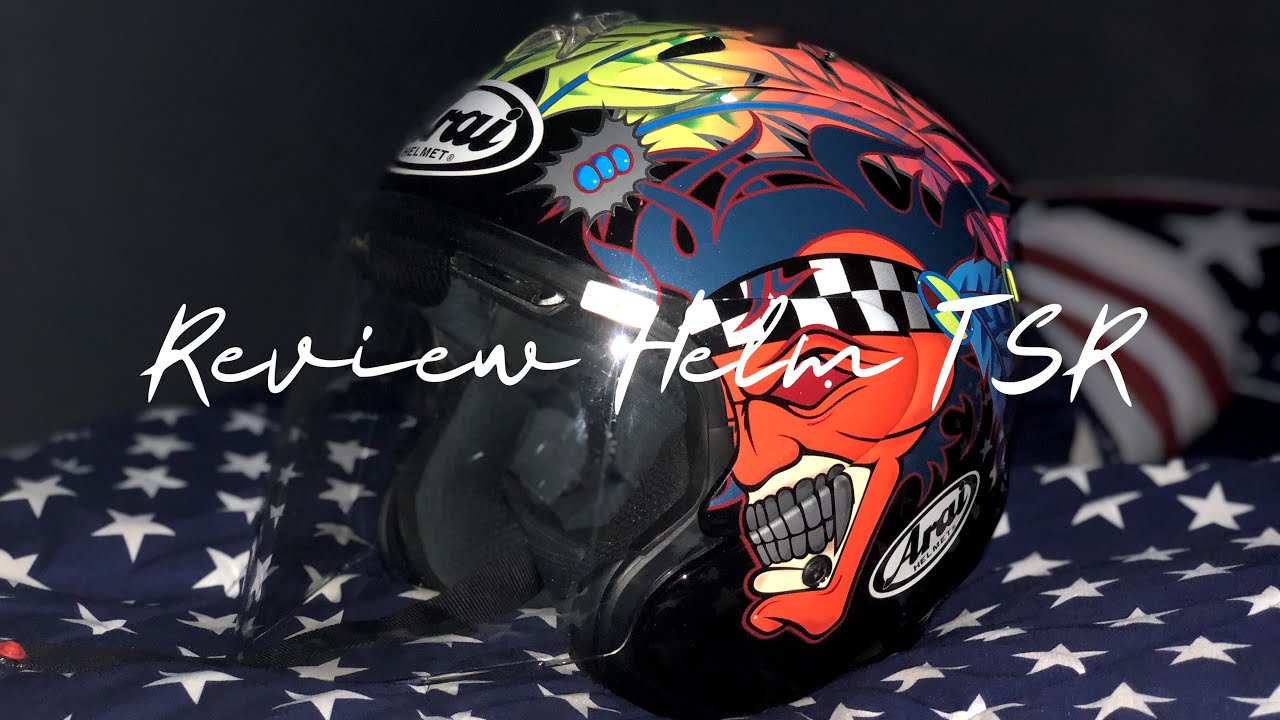 Perbedaan Helm TSR & SCOOT | copy arai Ram 4 #tsr #mothaiclean - YouTube