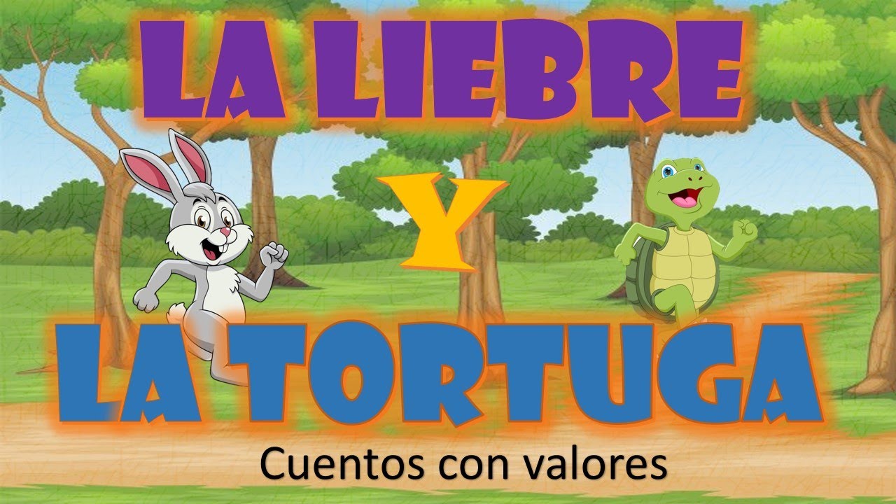 La liebre y la tortuga | cuentos con valores | cuentos infinitos ...