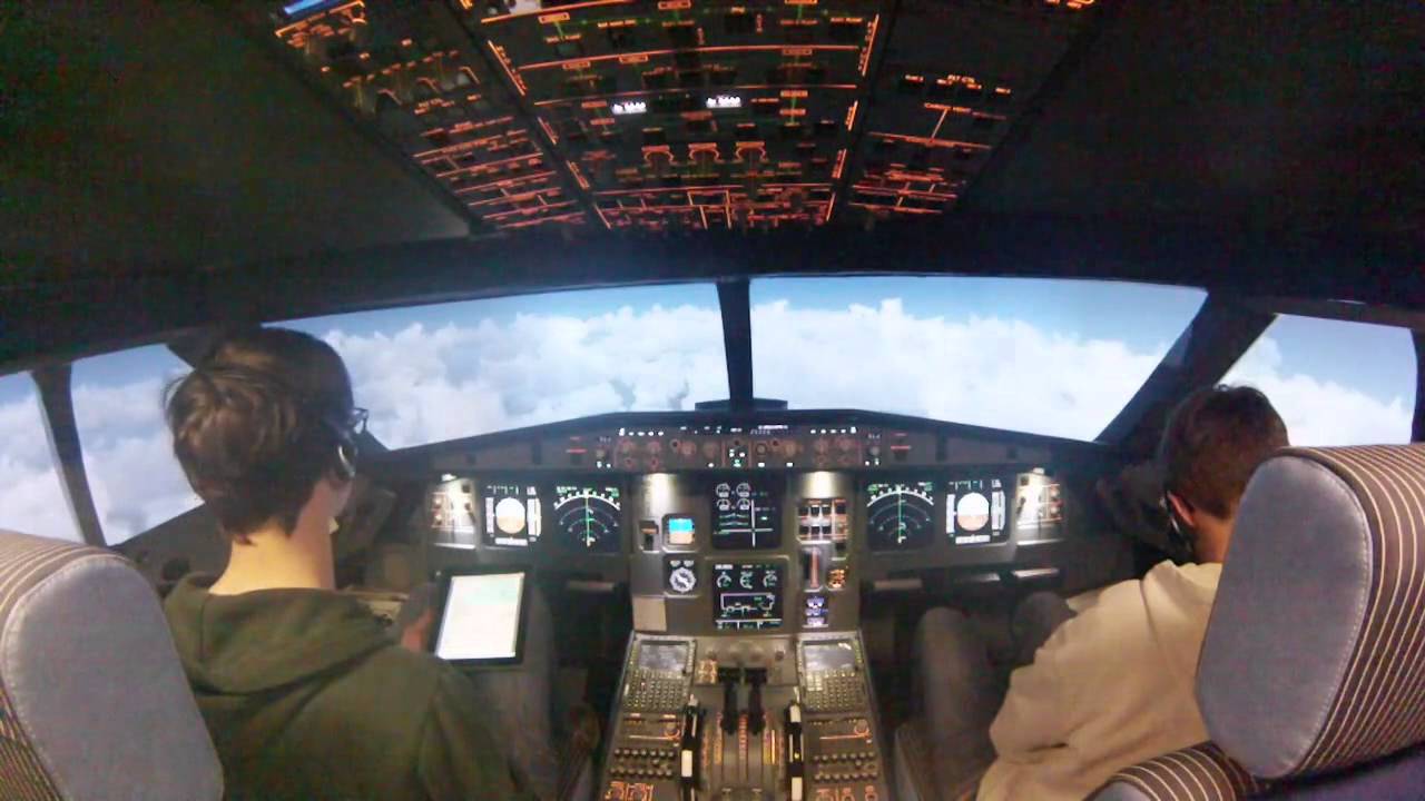 Simulateur a320 - YouTube
