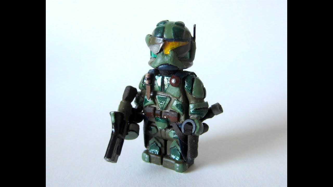 You Pick I Paint: Custom LEGO - Star Wars Clone Commando + Shotgun And ...