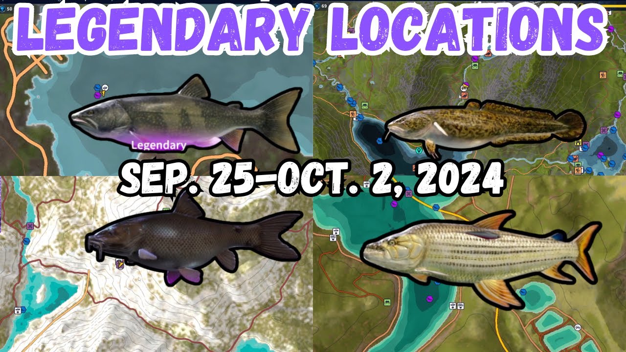 Get Your Legendary Fish Here This Week! - YouTube