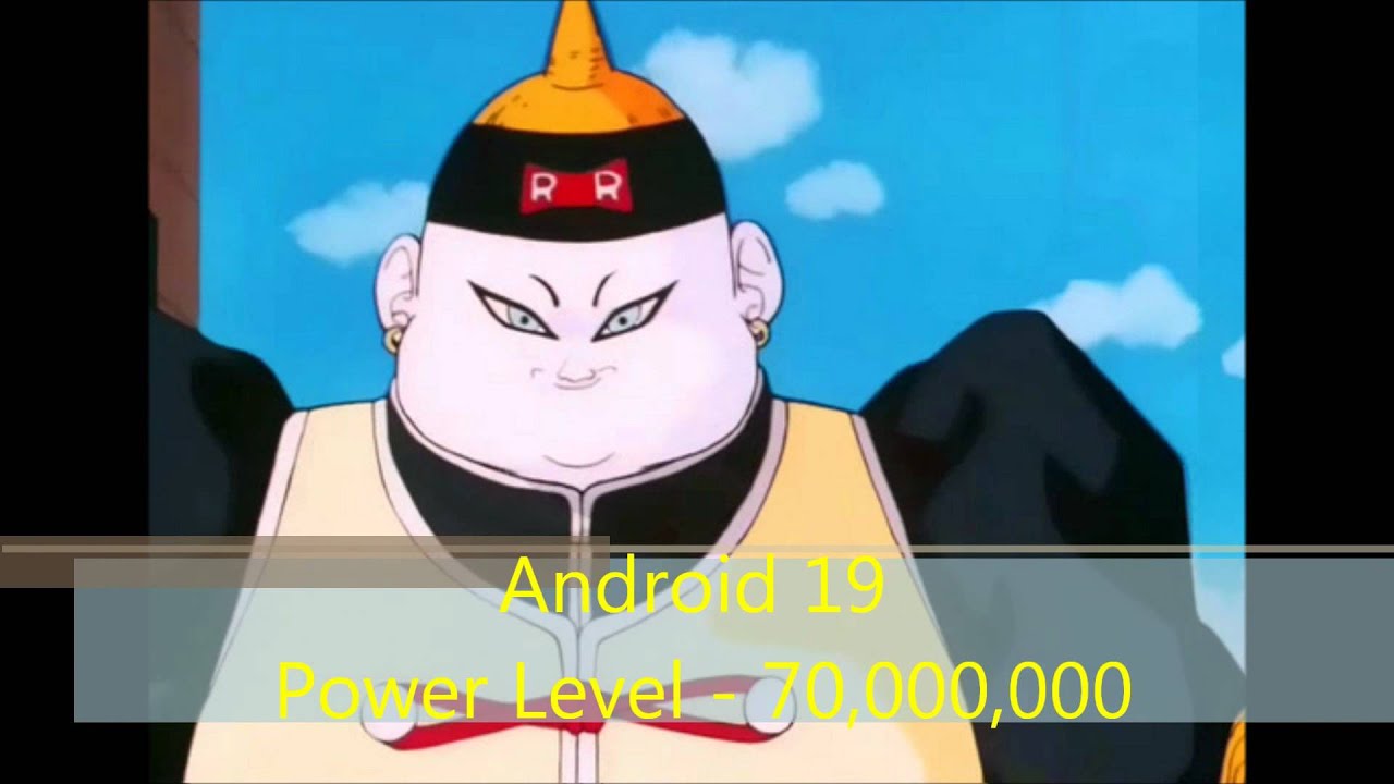 Dalekcollectibles Dragon Ball Z Power Levels - Android Saga - YouTube