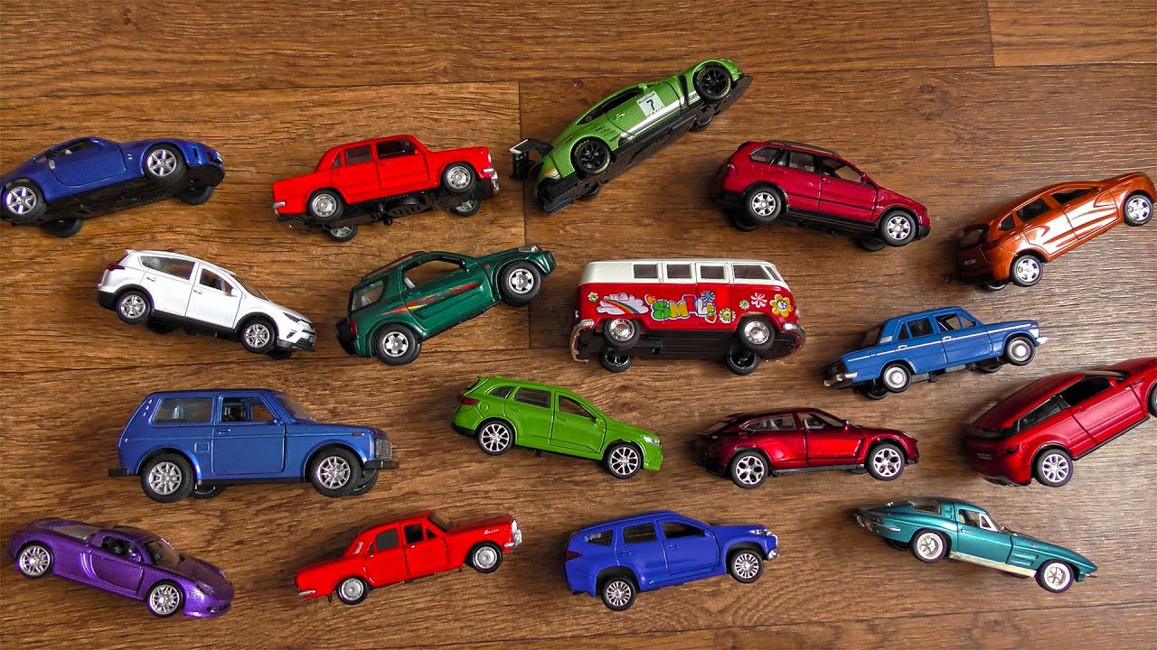 Minivan and Other Toy Cars - YouTube