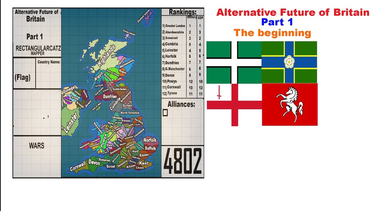 Alternative Future of Britain-Part 1-The Beginning - YouTube