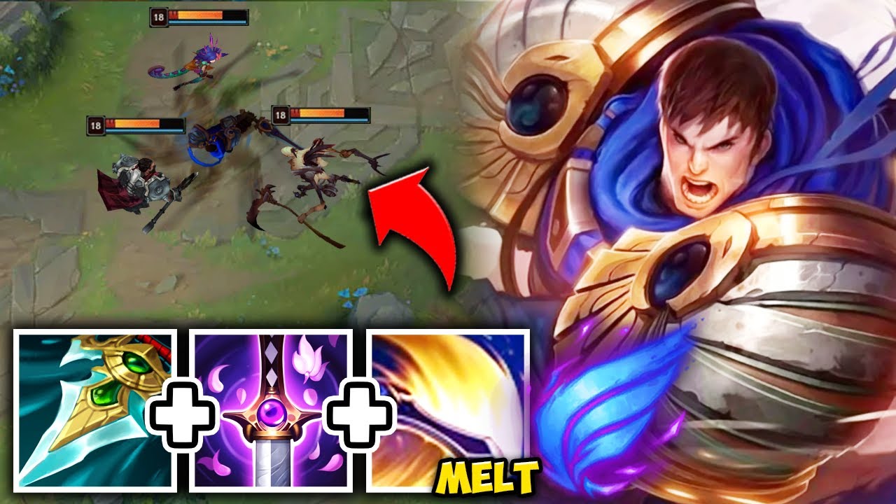 GAREN IS A LEGIT BUZZ SAW WITH FULL LETHALITY BUILD! (ONE SHOT ANYONE ...