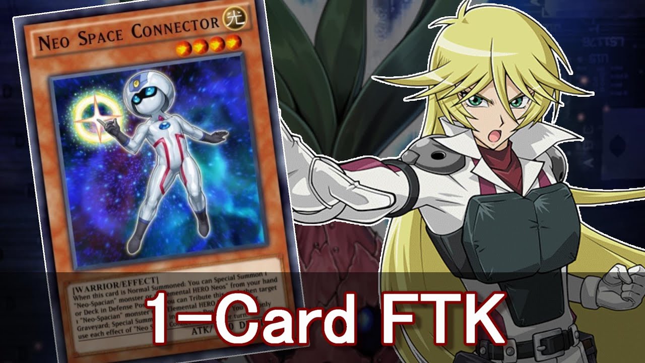 Neo Space Connector 1-Card FTK with Revolution des Fleurs [Yu-Gi-Oh ...