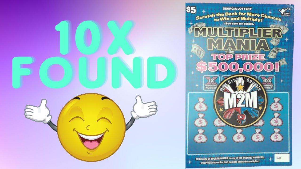 💥 10x FOUND 🤑 MULTIPLIER MANIA 🍑 GEORGIA LOTTERY - YouTube